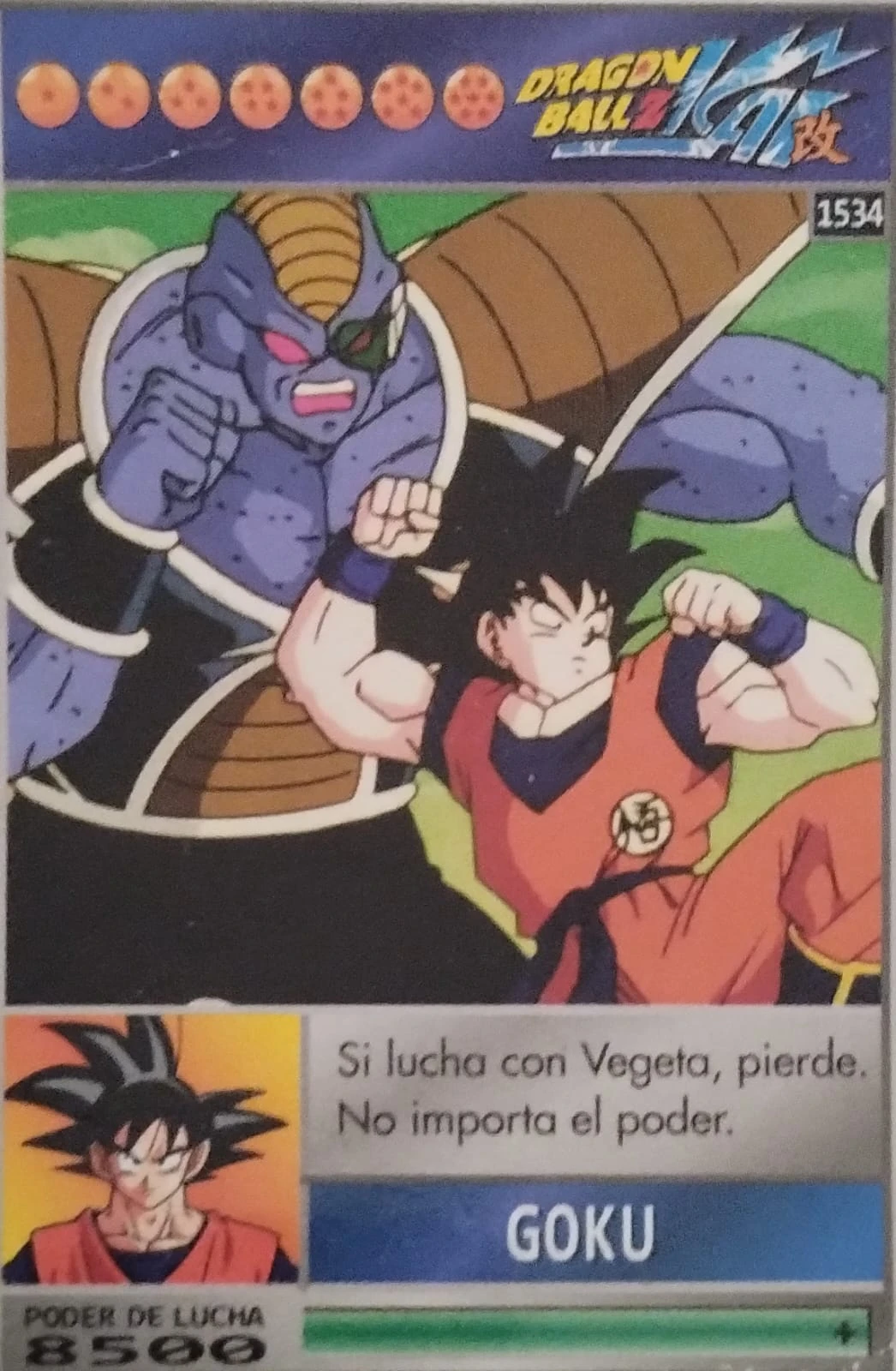 ¿Son oficiales estas cartas de Dragon Ball Z Kai? | Fandom