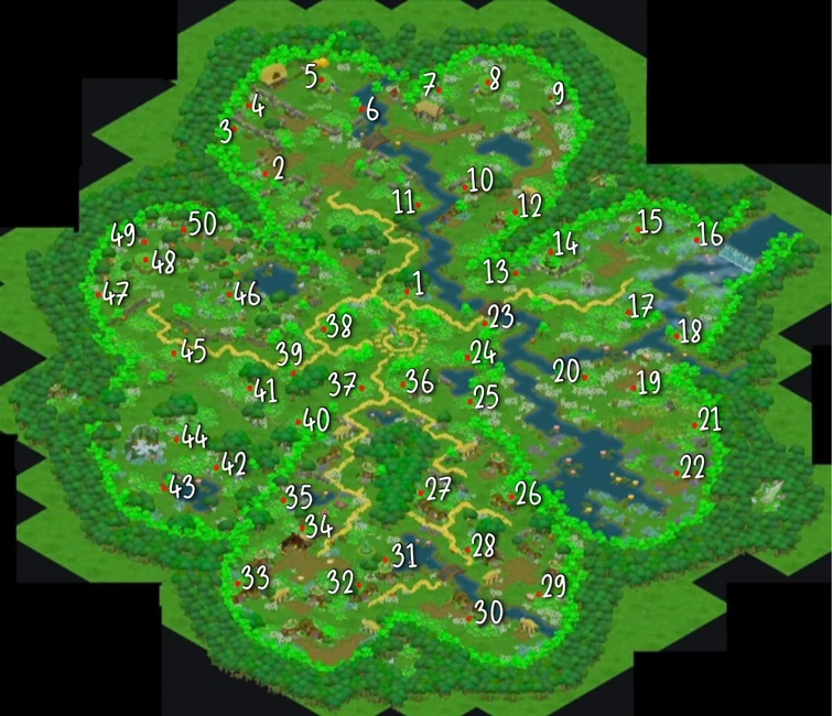 2021 Lucky Clovers Updated Map | Fandom