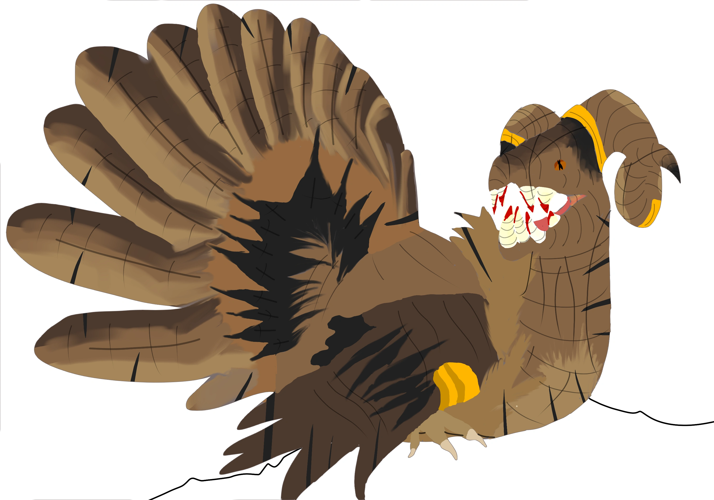 Tigerstar turkey wip | Fandom