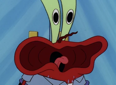 Which of these moments of Mr. Krabs screaming is the funniest? | Fandom