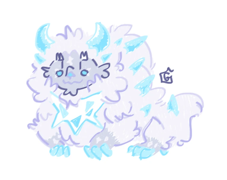lil Yeti doodle :] | Fandom