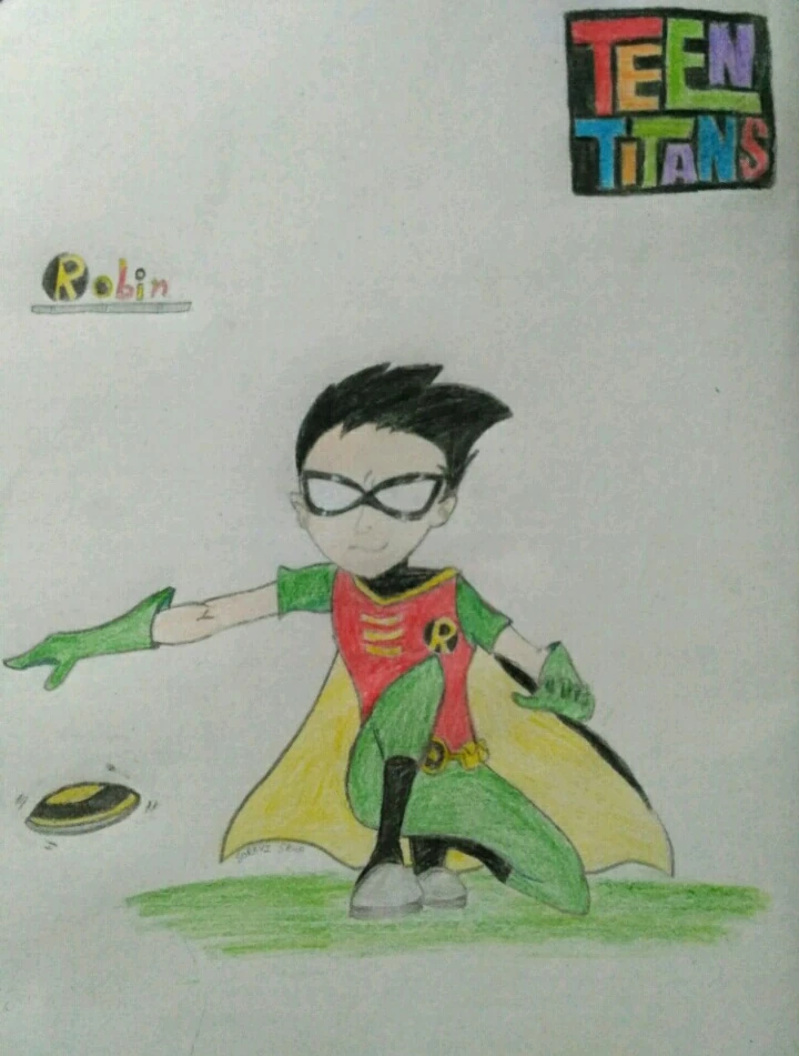?My first ever attempt of drawing OG Robin!? | Fandom