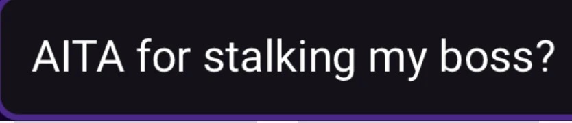 your sign to make an aita post written by one of your ocs | Fandom