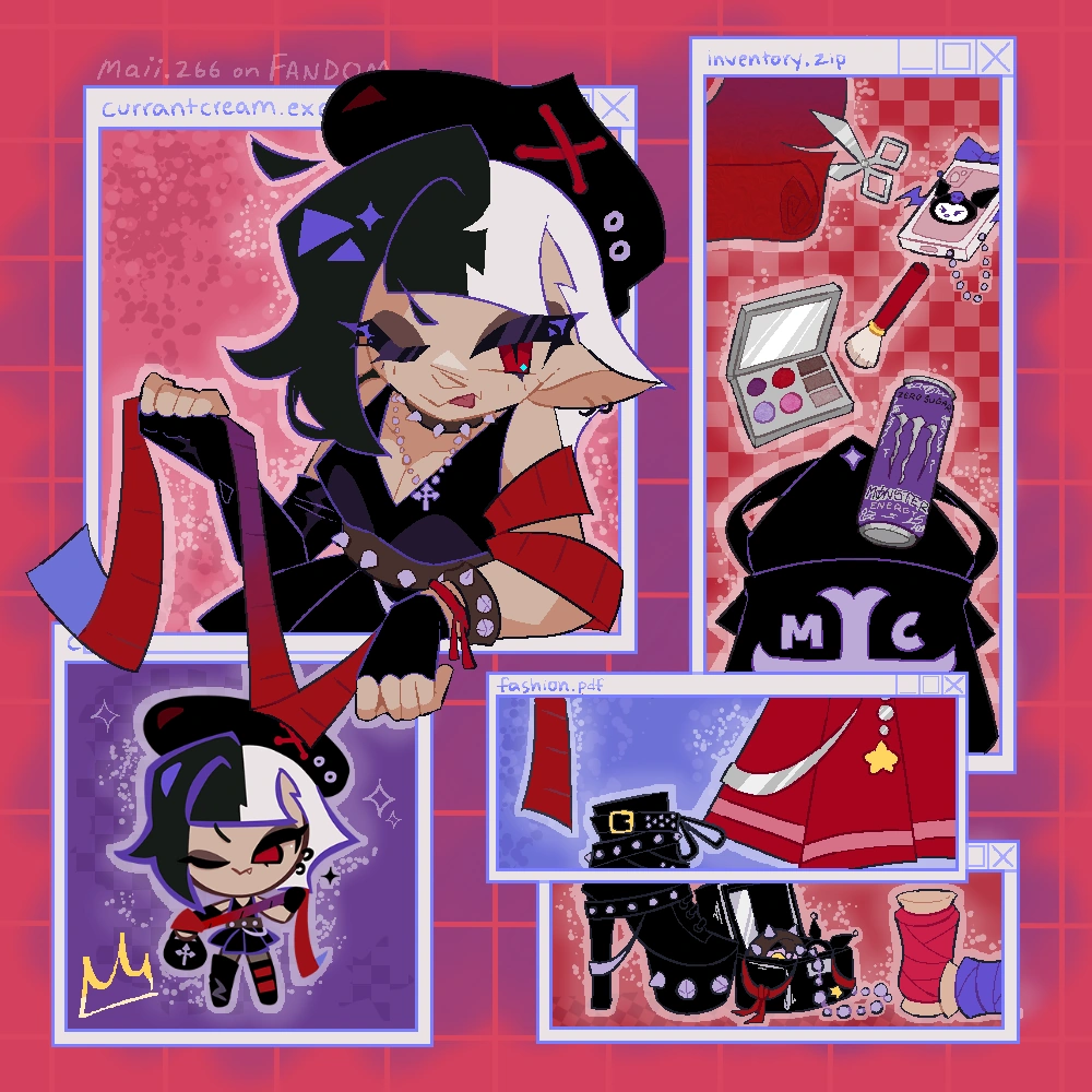 currant cream cookie // contest entry 👹 | Fandom