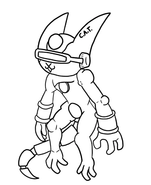 filibuster cat x sketch | Fandom