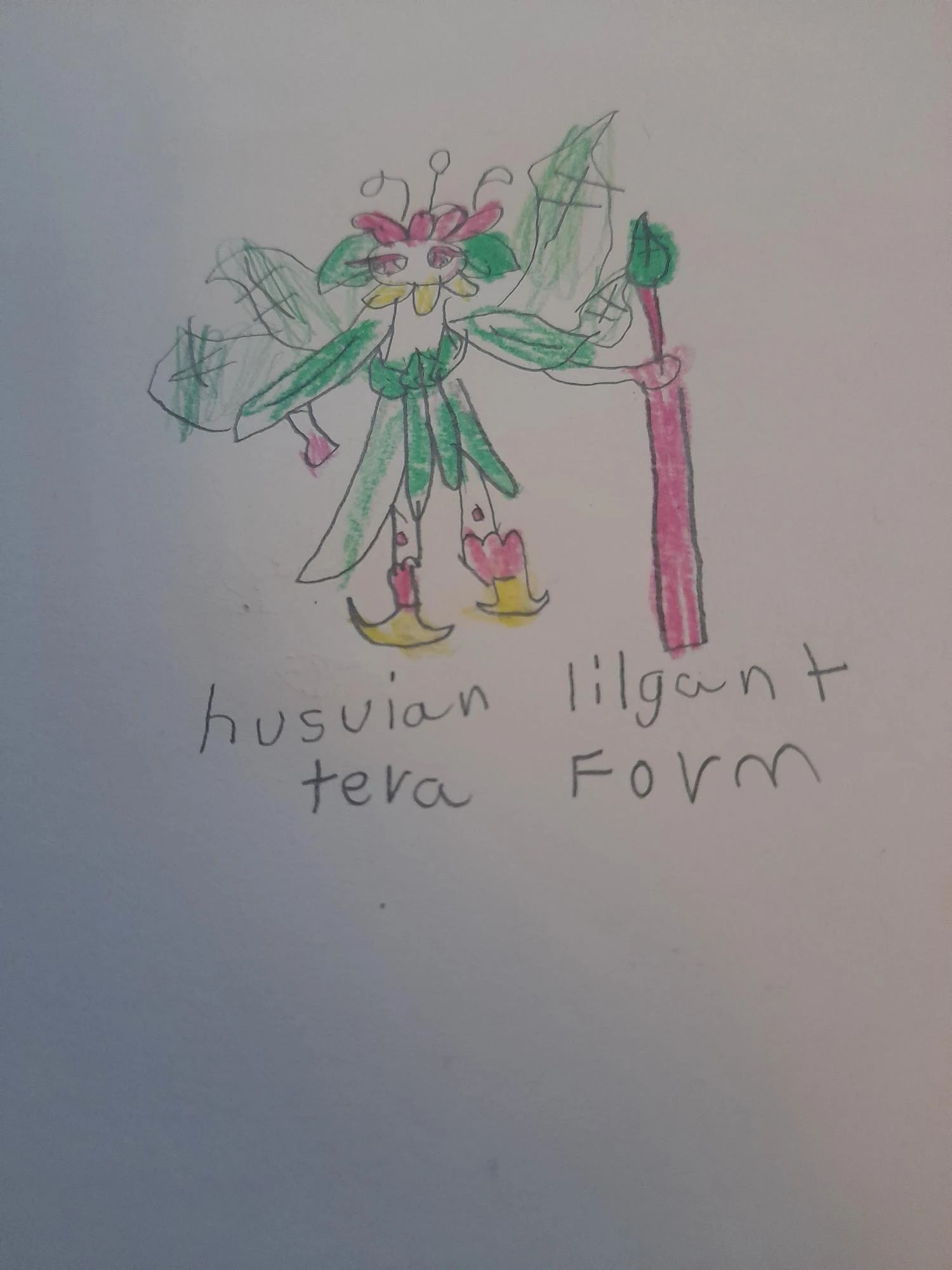My own tera form for husuian liligant art made by me | Fandom