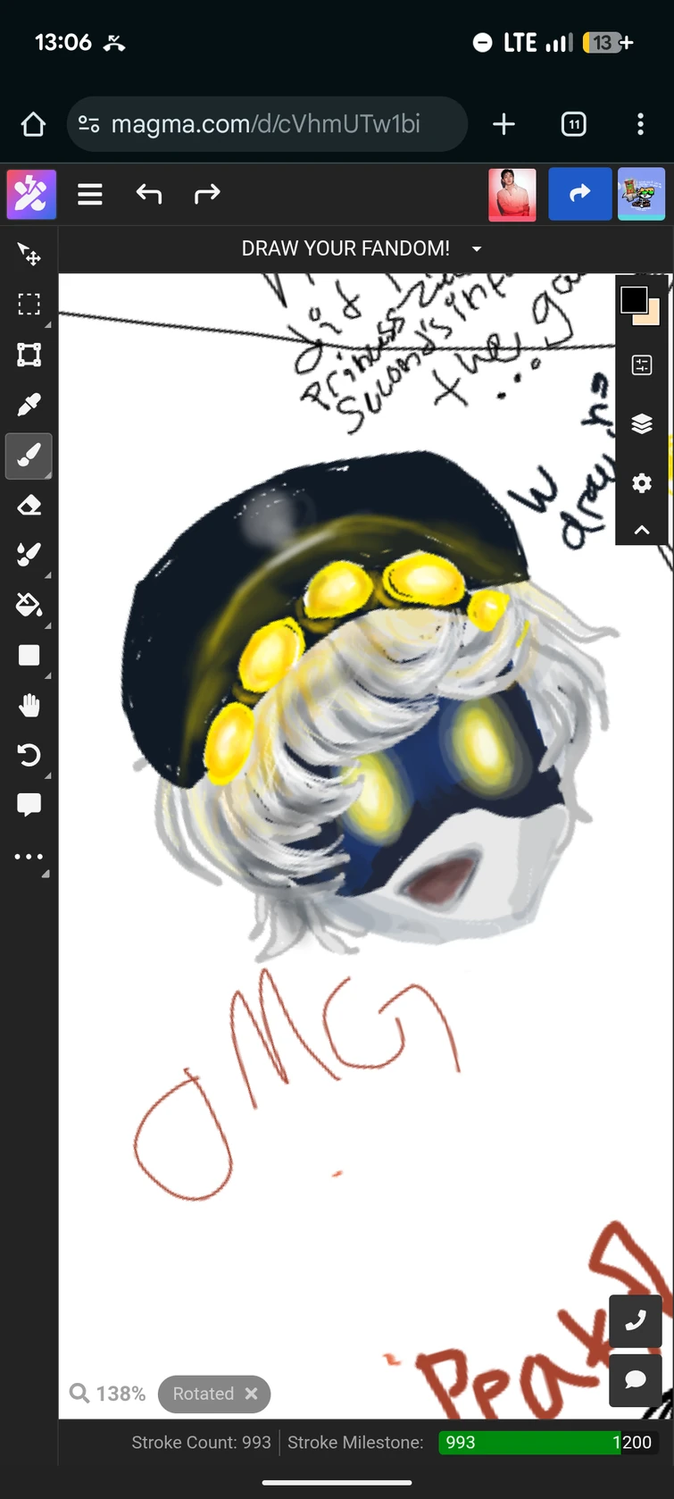 Another random Magma doodle | Fandom