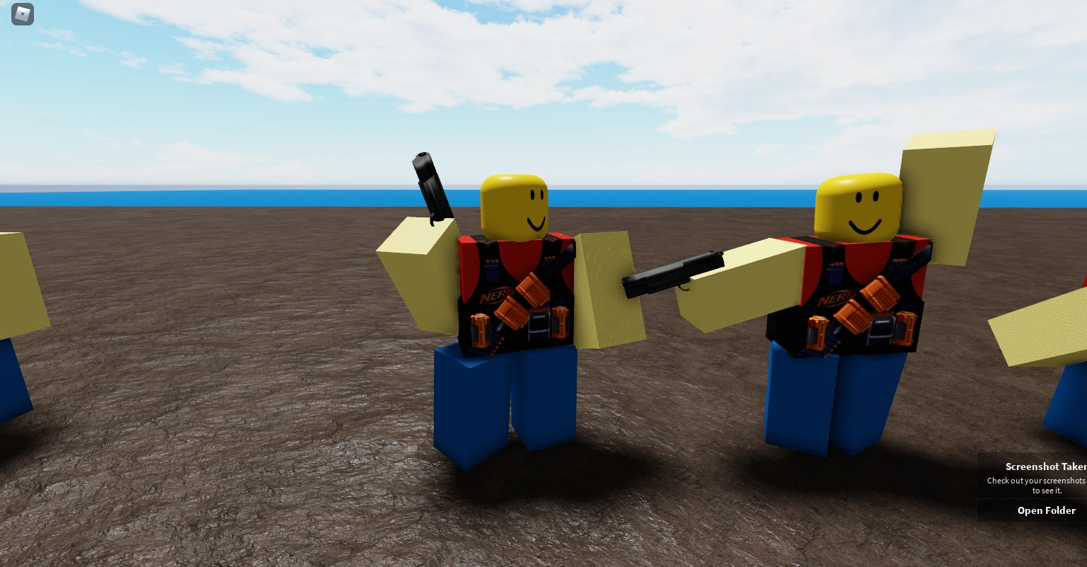 im making a mod about noobs vs zombies (roblox), heres a concept of it ...