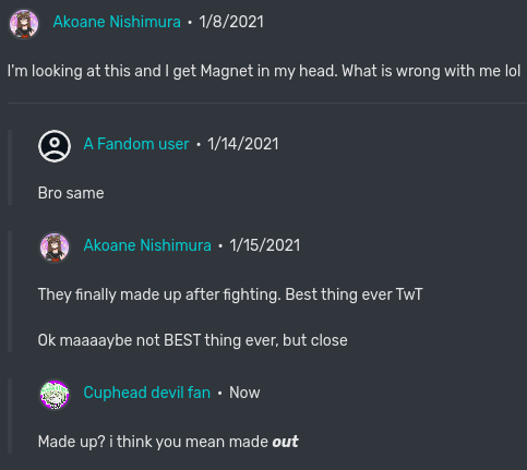 saw this on the page for acute and couldnt help but make this joke | Fandom