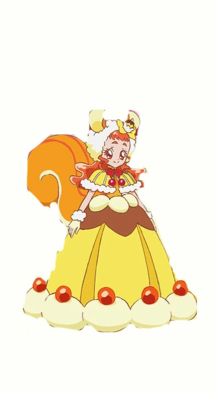 Cure custard a la mode (no background) | Fandom