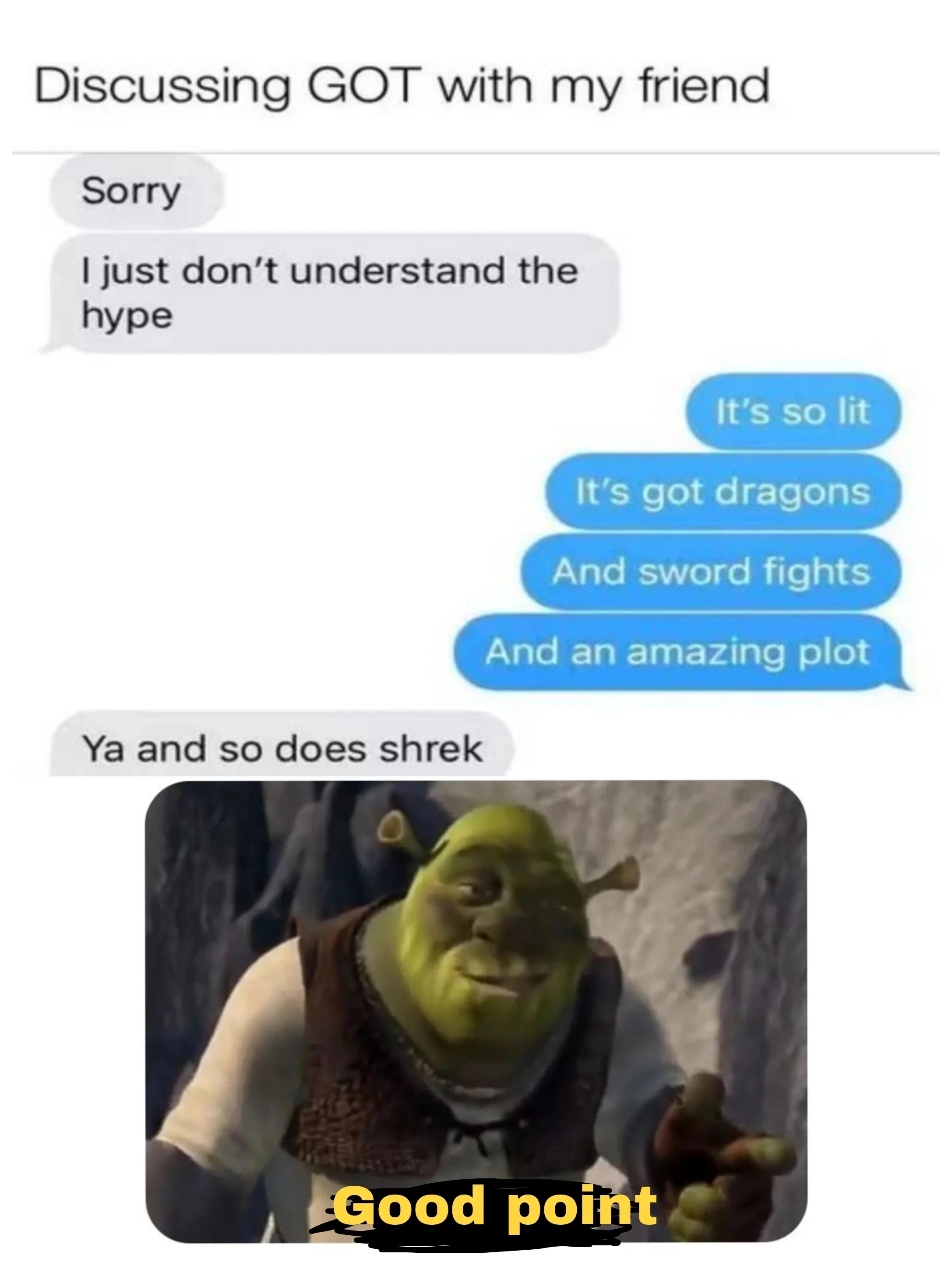 My friend send me this meme, omg | Fandom