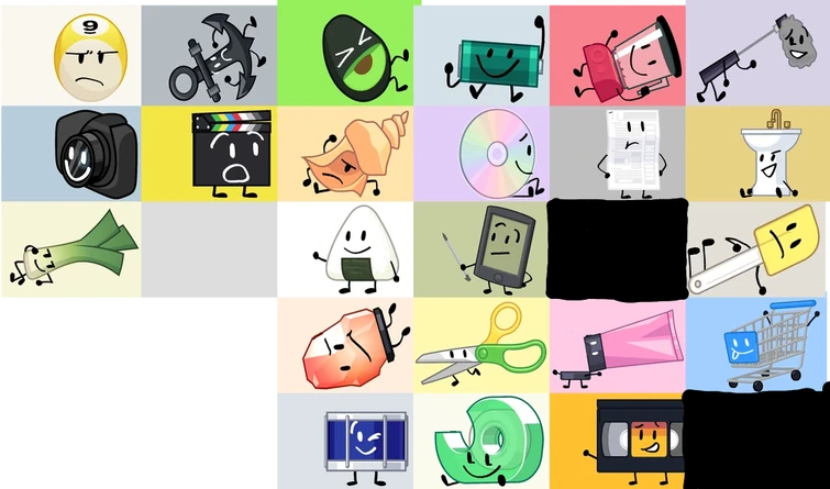 BFDI:BFTM - Vote for which contestant(s) should join! (REPOST 25) | Fandom