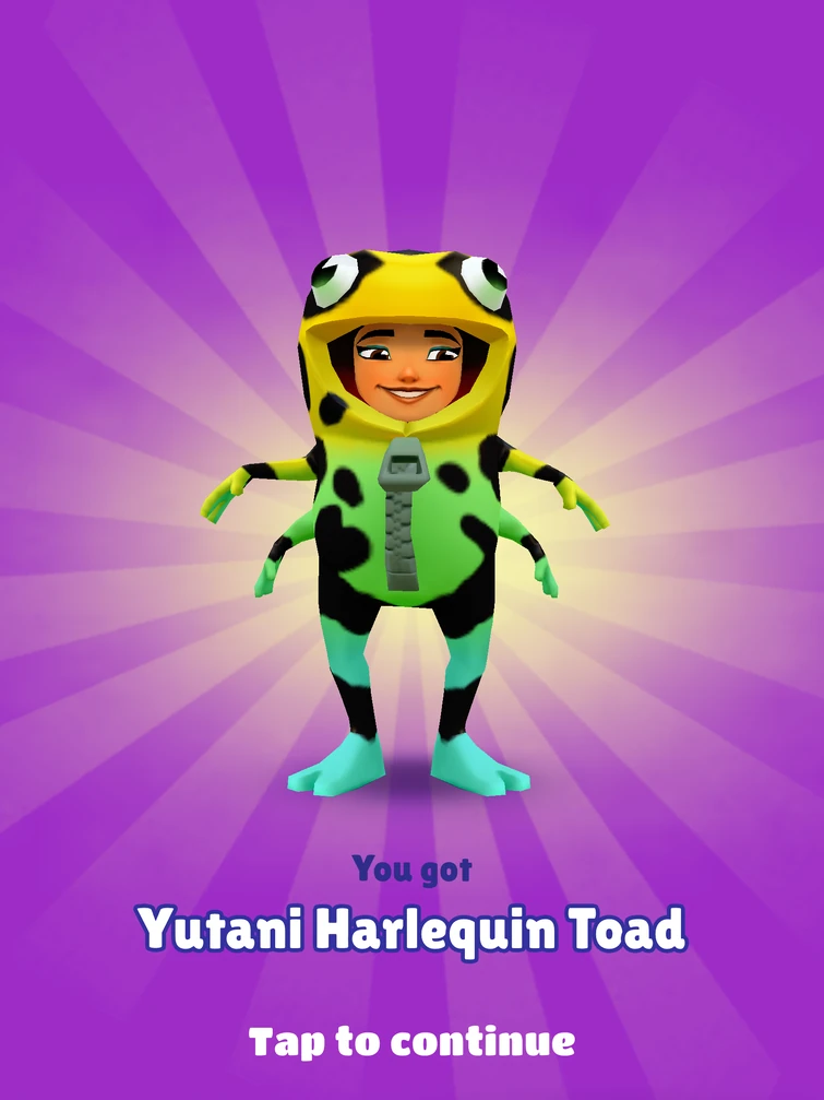 I got Yutani Harlequin Toad!! | Fandom