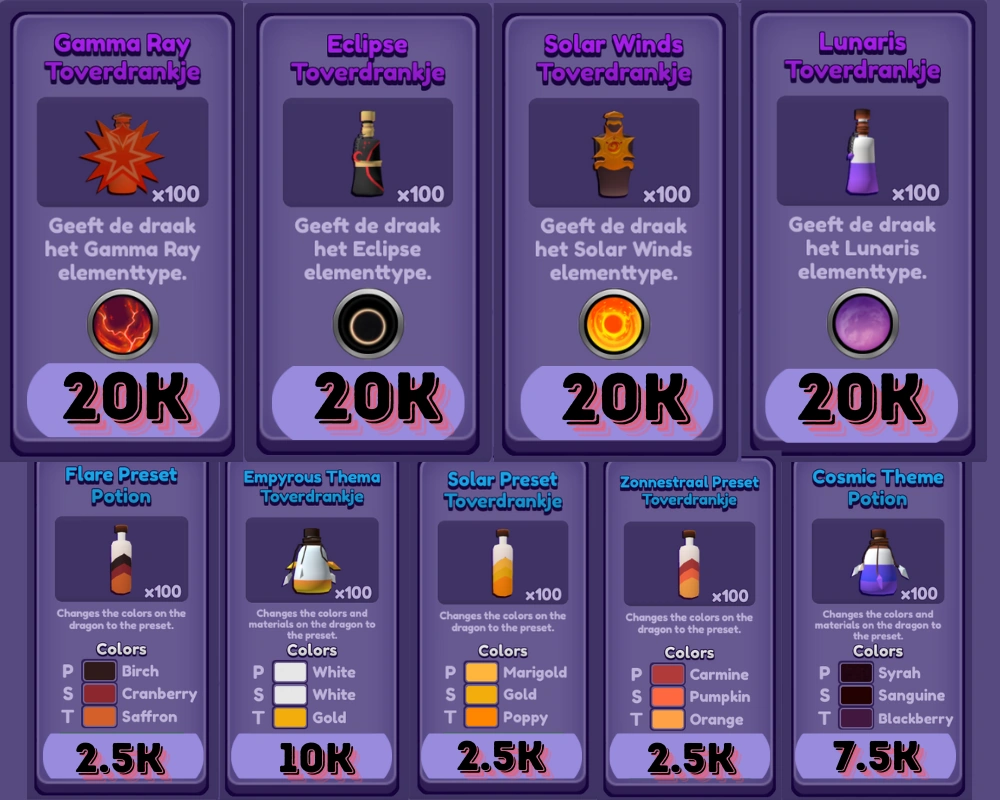 trading/selling solstice potions | Fandom