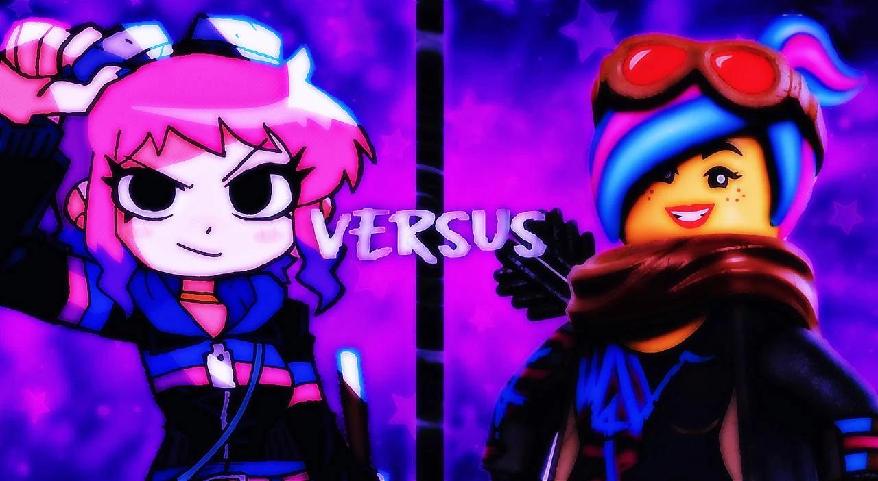 Ramona Flowers vs Wildstyle (Scott Pilgrim vs The World vs The LEGO ...