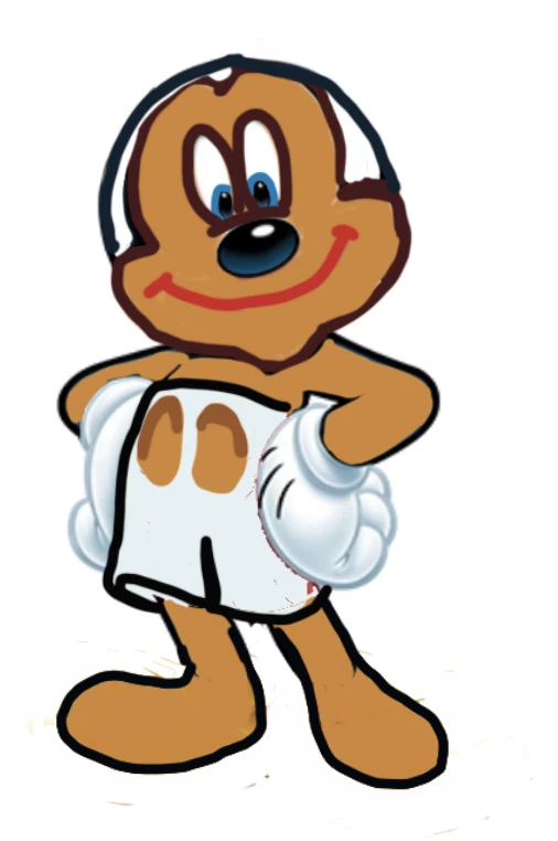 Mickey Mouse sprite edit. Gingerbrave as mickey | Fandom