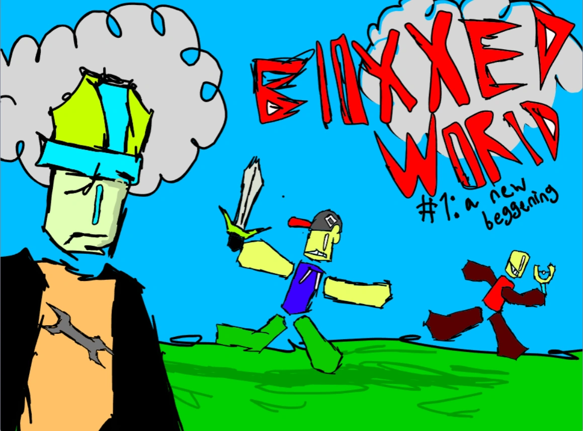 Bloxy world #1 title reveal | Fandom