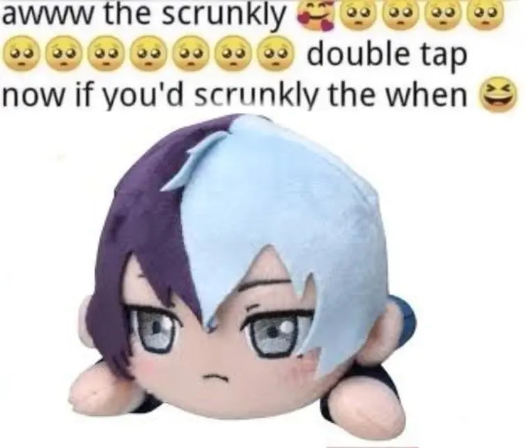 awww the scrunkly 🥰🥺🥺🥺🥺🥺🥺🥺🥺🥺🥺🥺 double tap now if you'd scrunkly the ...