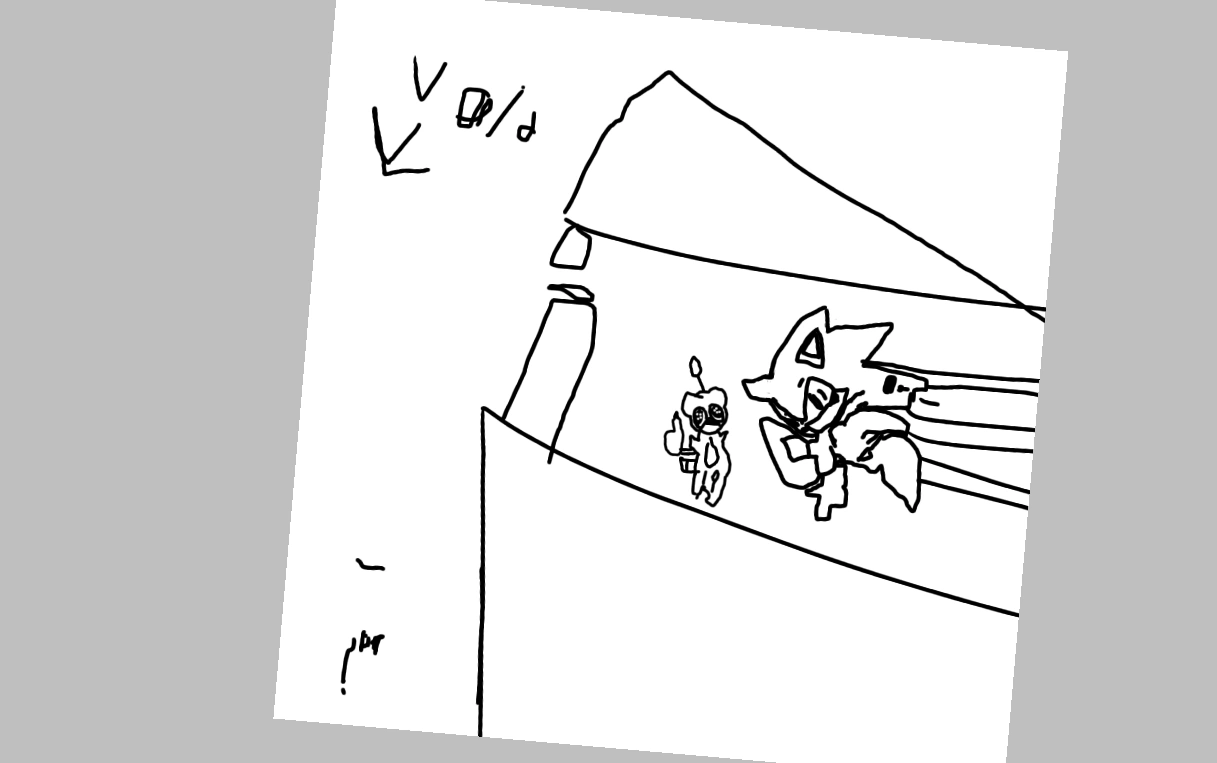 sonic mains when tripwire slashes them when peelout is charging on not ...