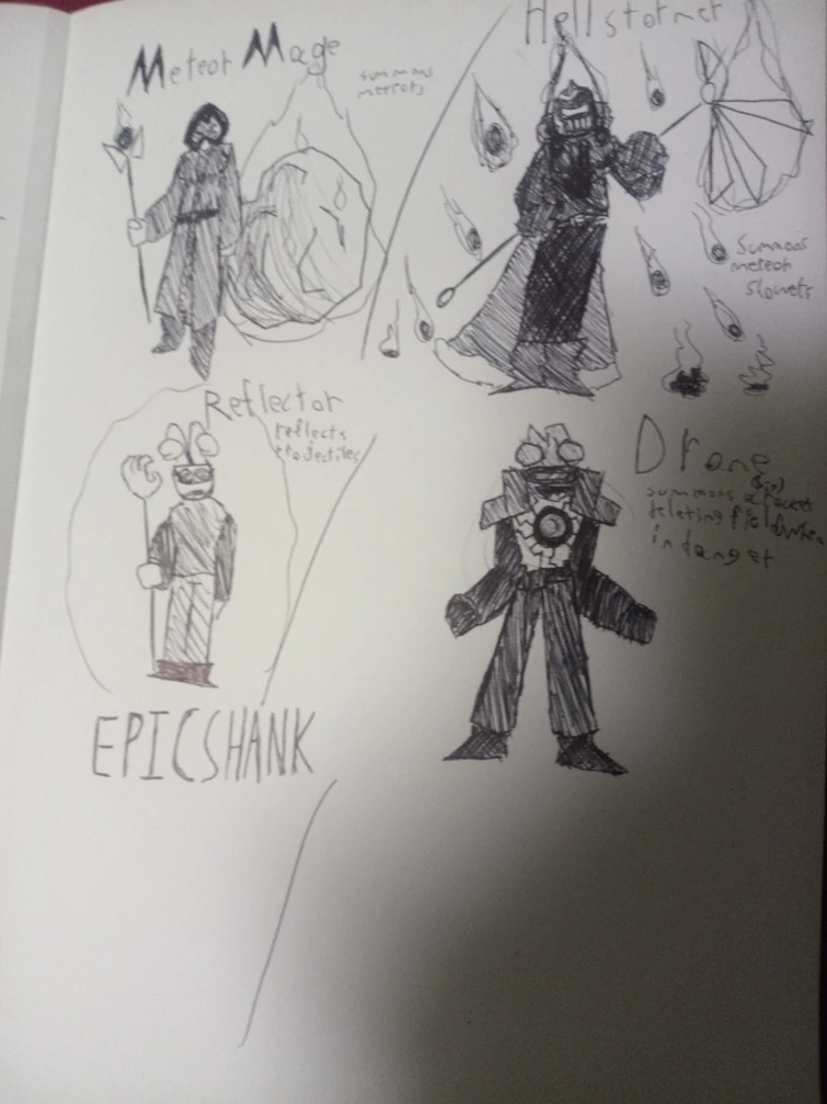 Reference for new enemies and the community enemy | Fandom