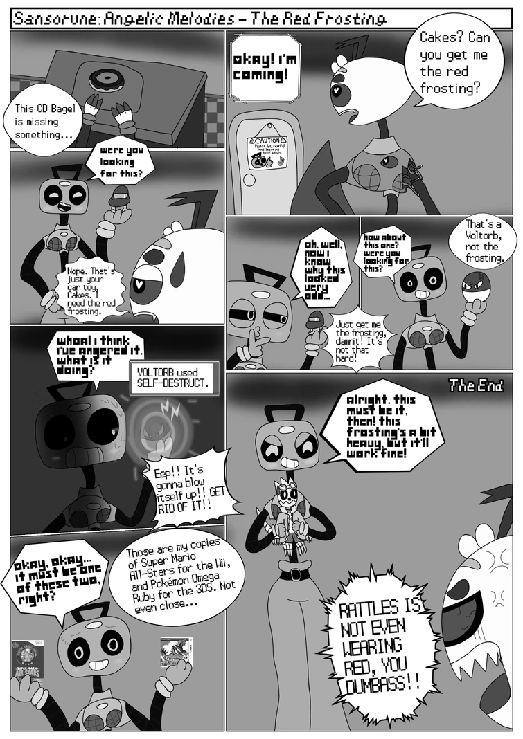 A silly comic turned into a digital manga page. | Fandom