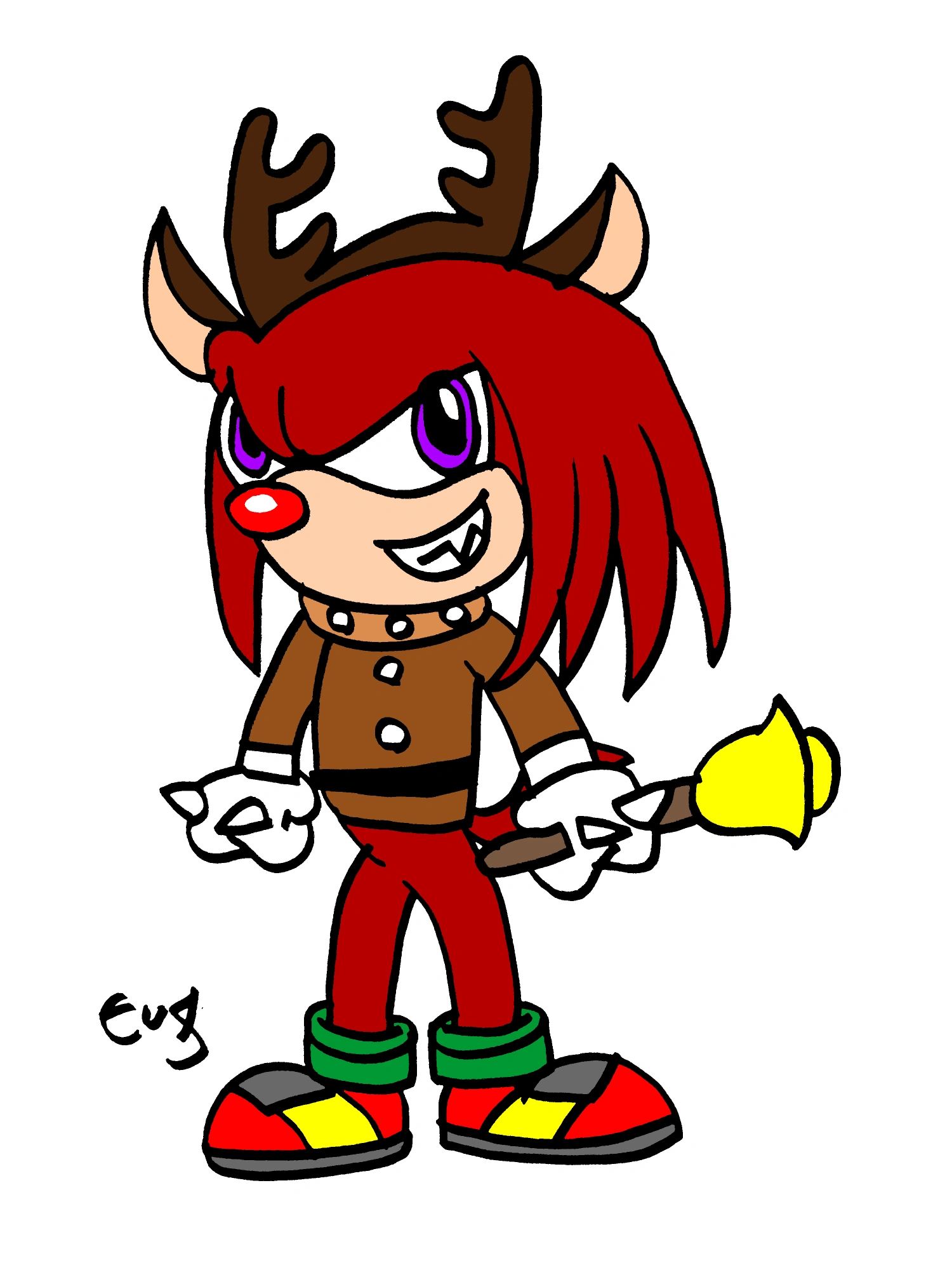 My drawing of Christmas Knuckles | Fandom