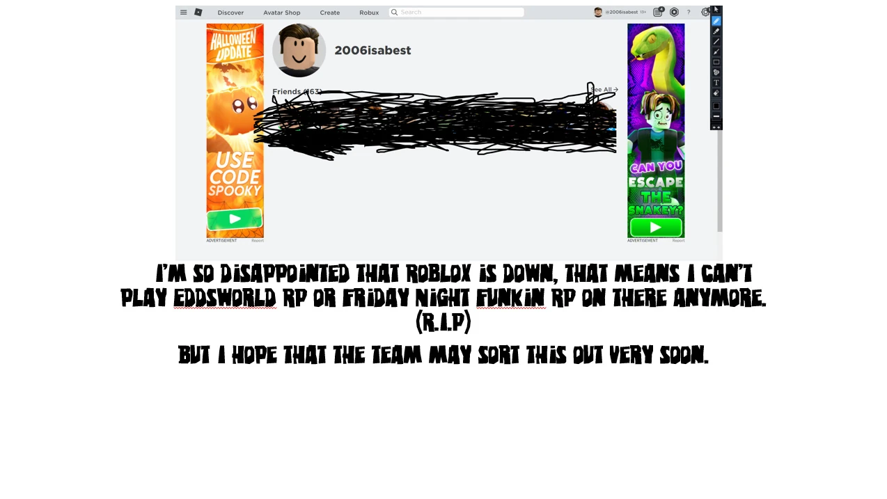 Roblox is down. | Fandom