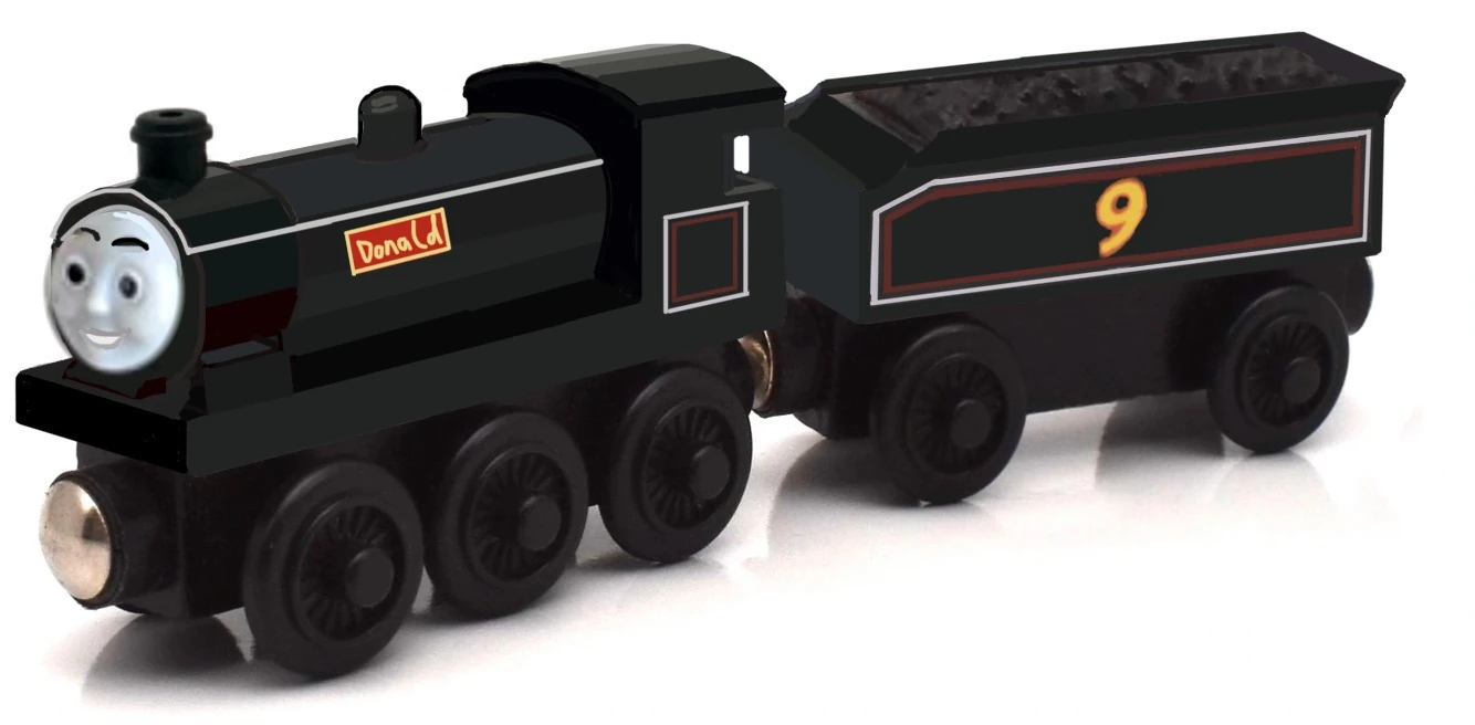 2002 Wooden Railway Donald and Douglas but redesigned | Fandom