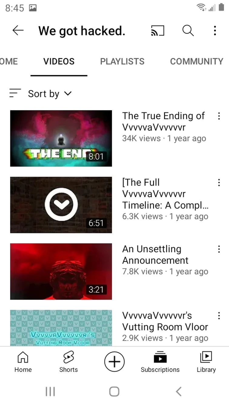 Vvvvvavvvvvvr got hacked | Fandom