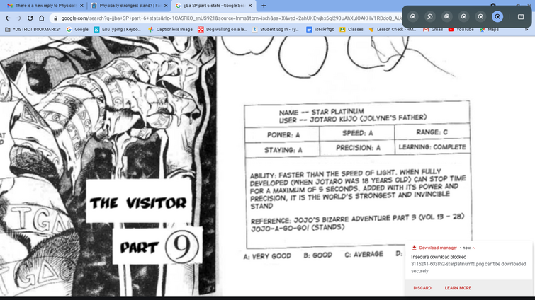 Physically strongest stand? | Fandom