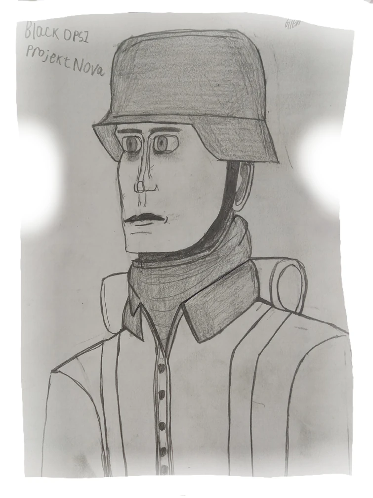 So i Got bored And Decided i draw a German Soldier from The Flashback ...