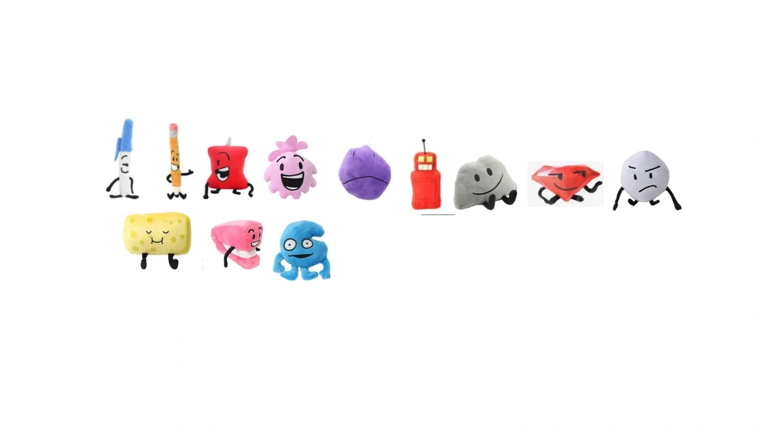 Every single BFDI character from P to S that got their own bootleg ...