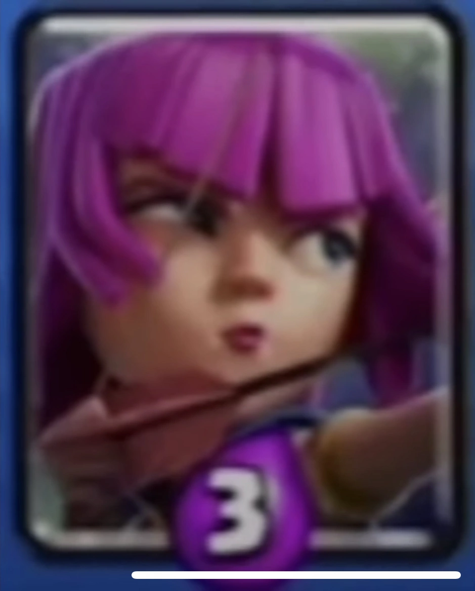 Image of the new archer card art for archers | Fandom