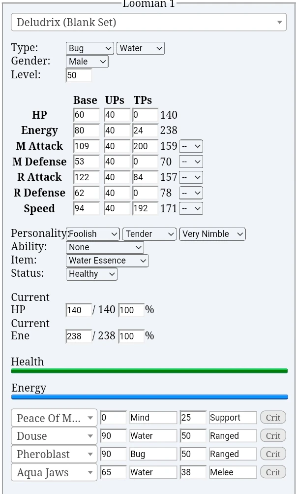 Deludrix Set! | Fandom