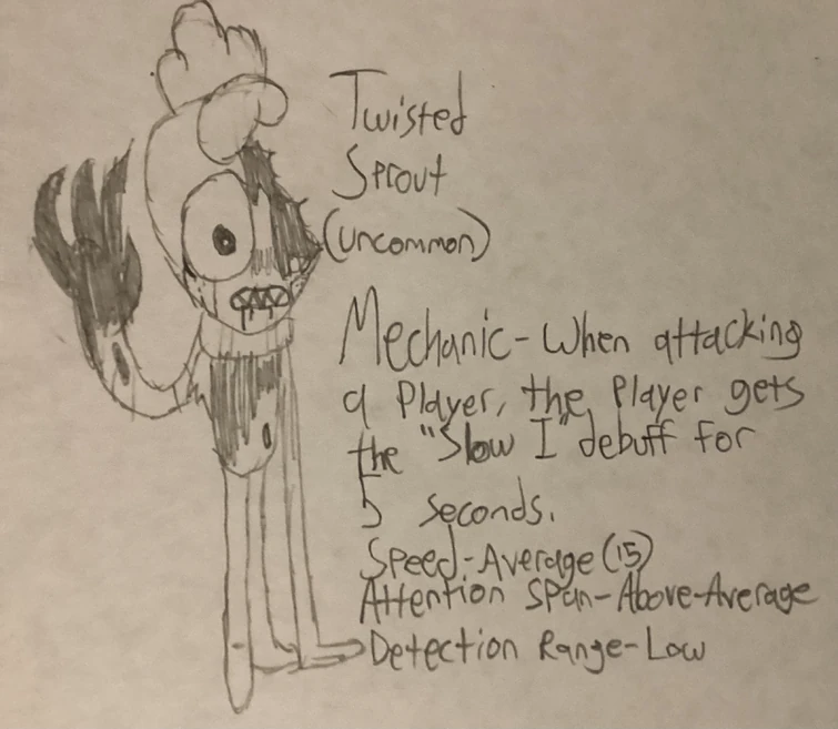 Drawing Mains as Lethal Twisteds: Sprout | Fandom