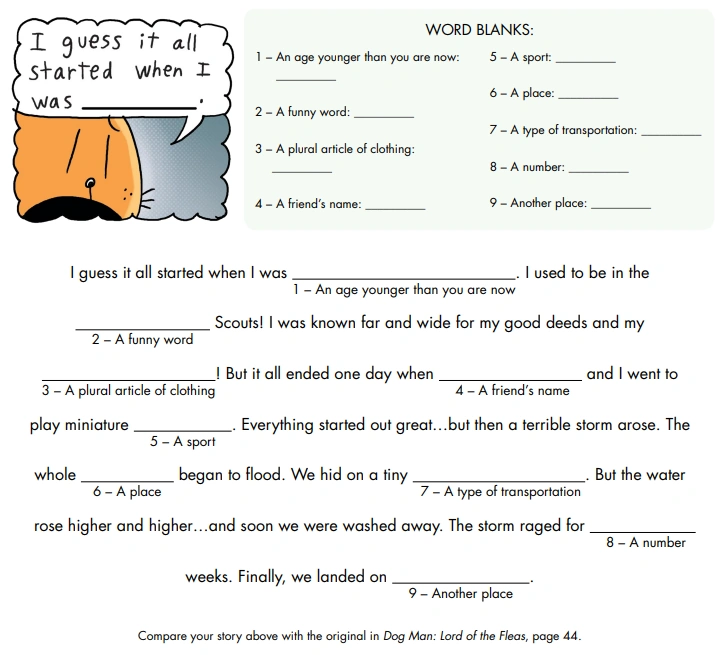 Game: Funny Fill-Ins | Fandom