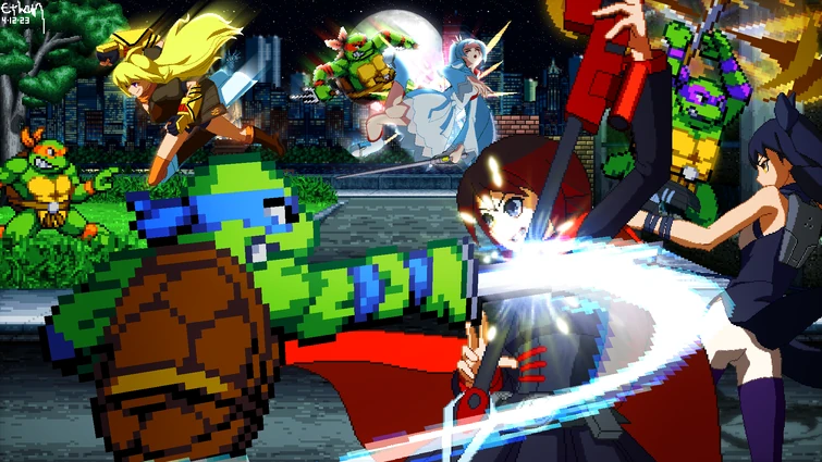 SPRITE RENDER: TMNT vs RWBY | Fandom