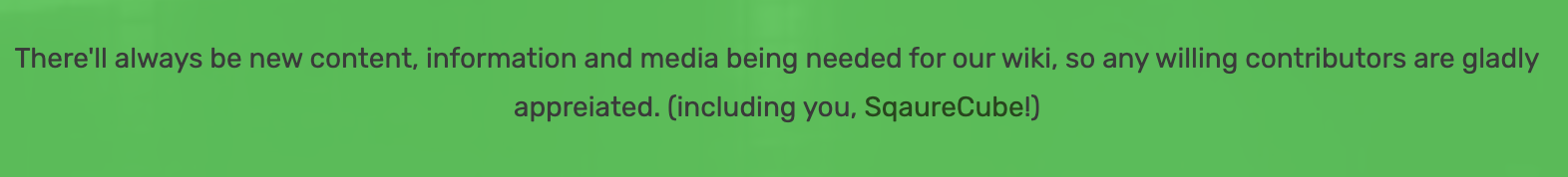 I spotted a typo on the main page | Fandom