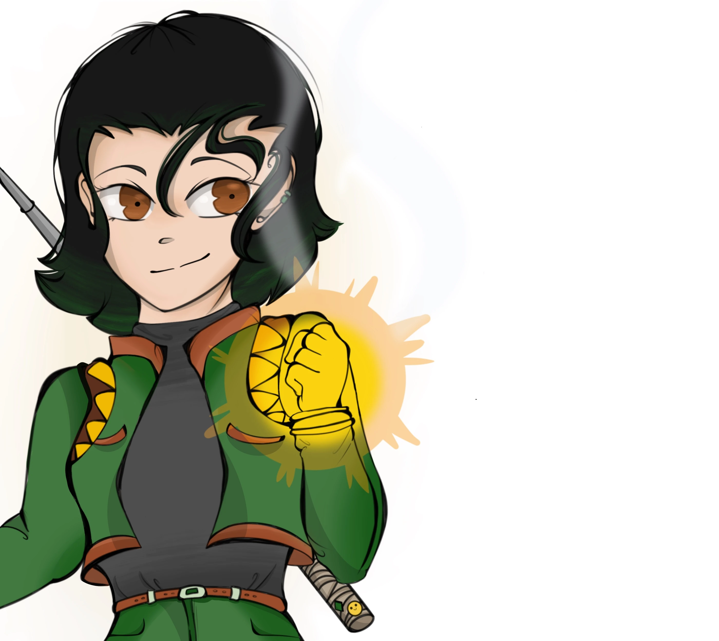 Drew myself as Gon (genderbend???) | Fandom