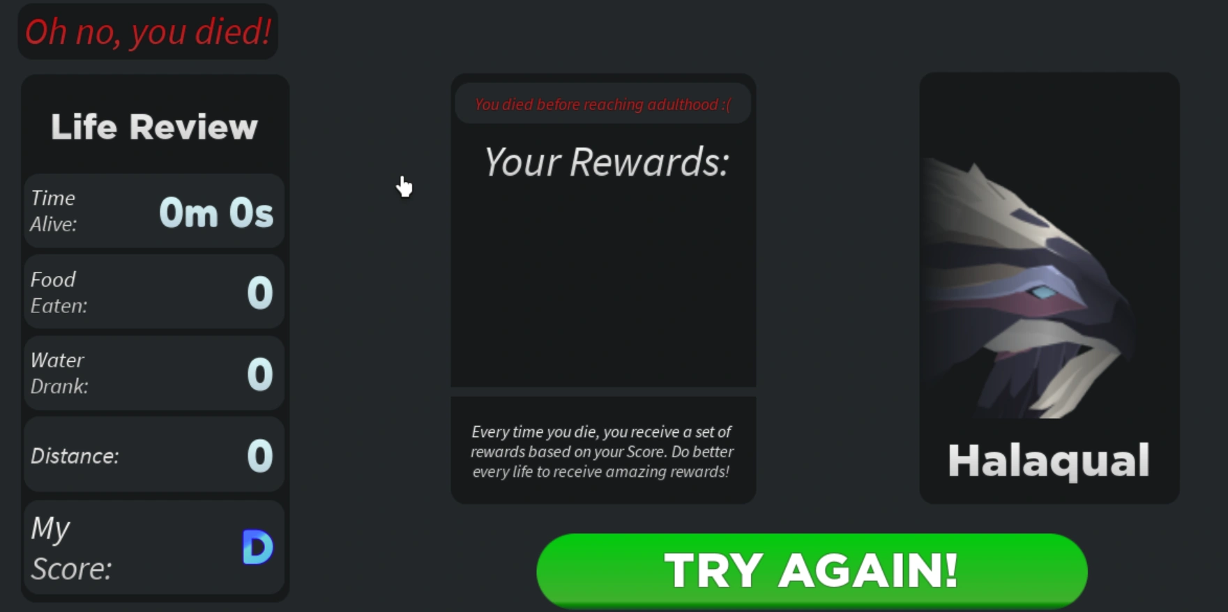 how long you can survive as a halaqual | Fandom