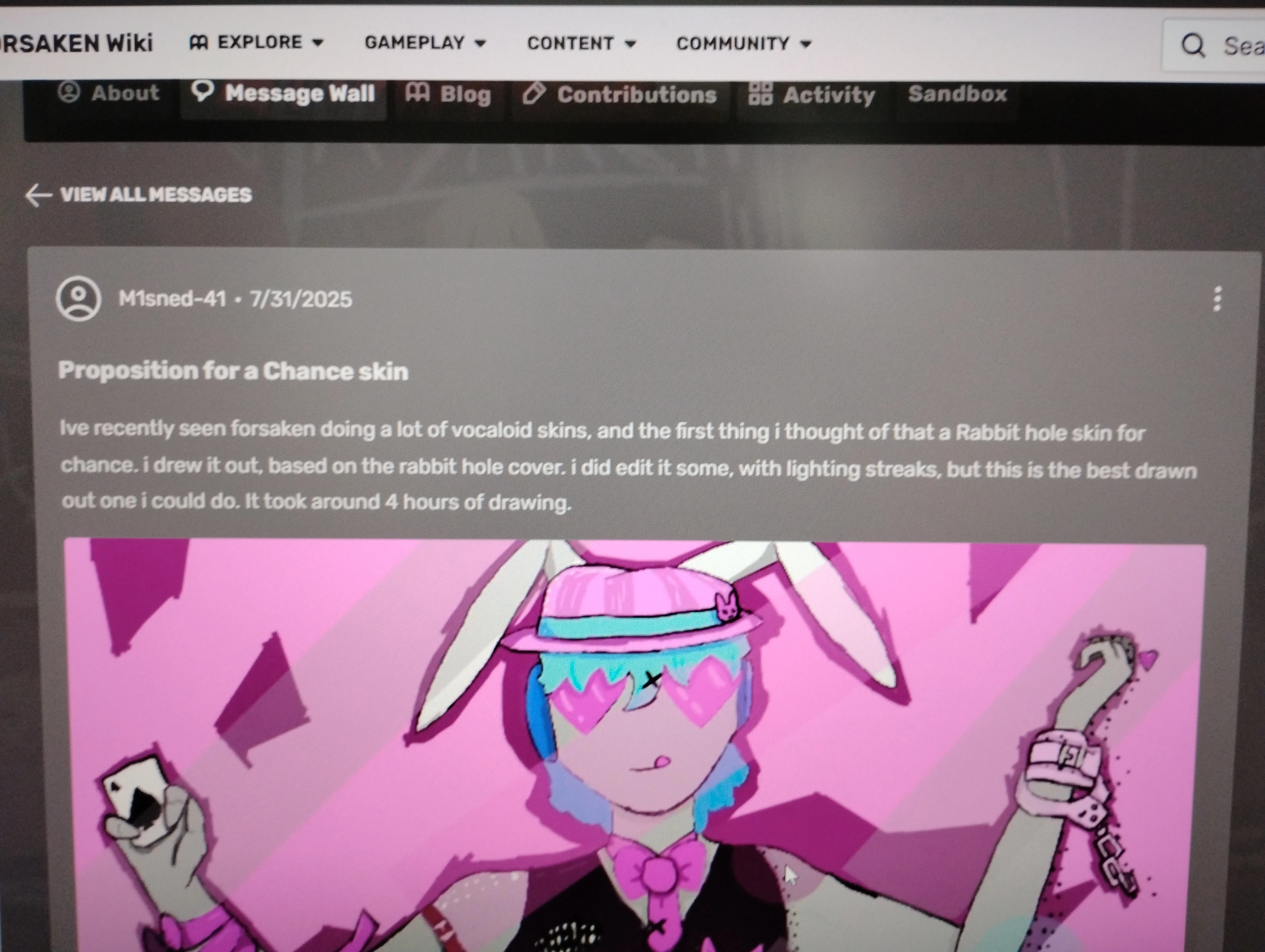 New chance skin... | Fandom