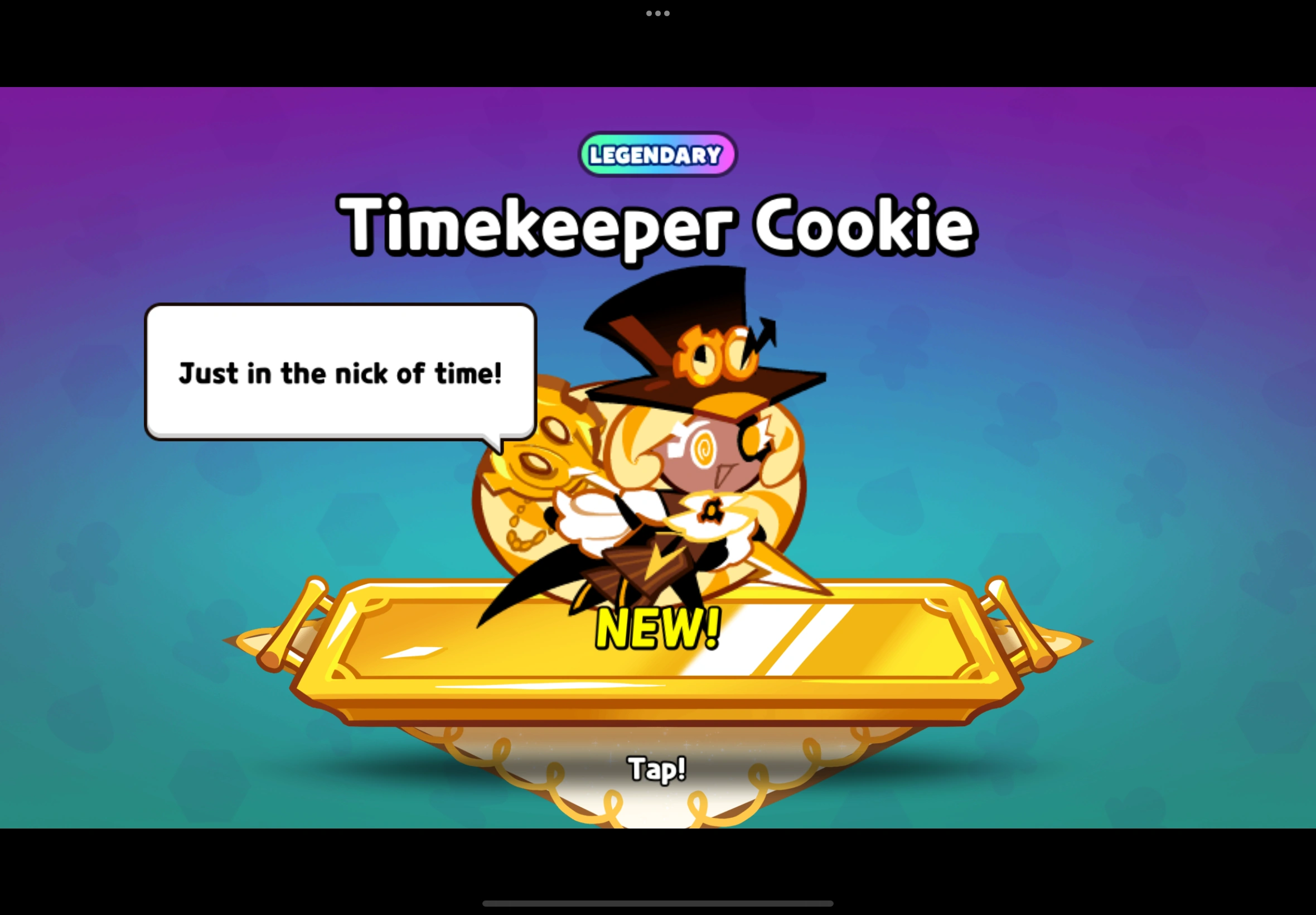 Wait did I just get Timekeeper Cookie? | Fandom