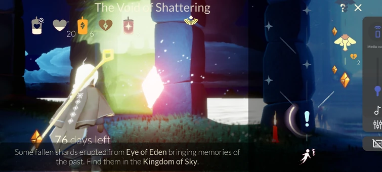 Where is the shattering event at? | Fandom