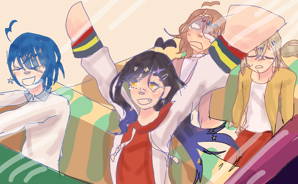 Day 6 of drawing haruka for pride month | Fandom