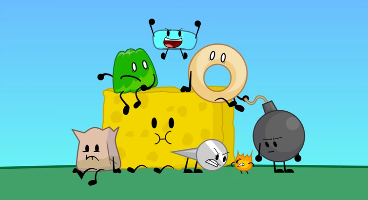 I haven't posted today, so enjoy this TIC render with the BFDI assets ...