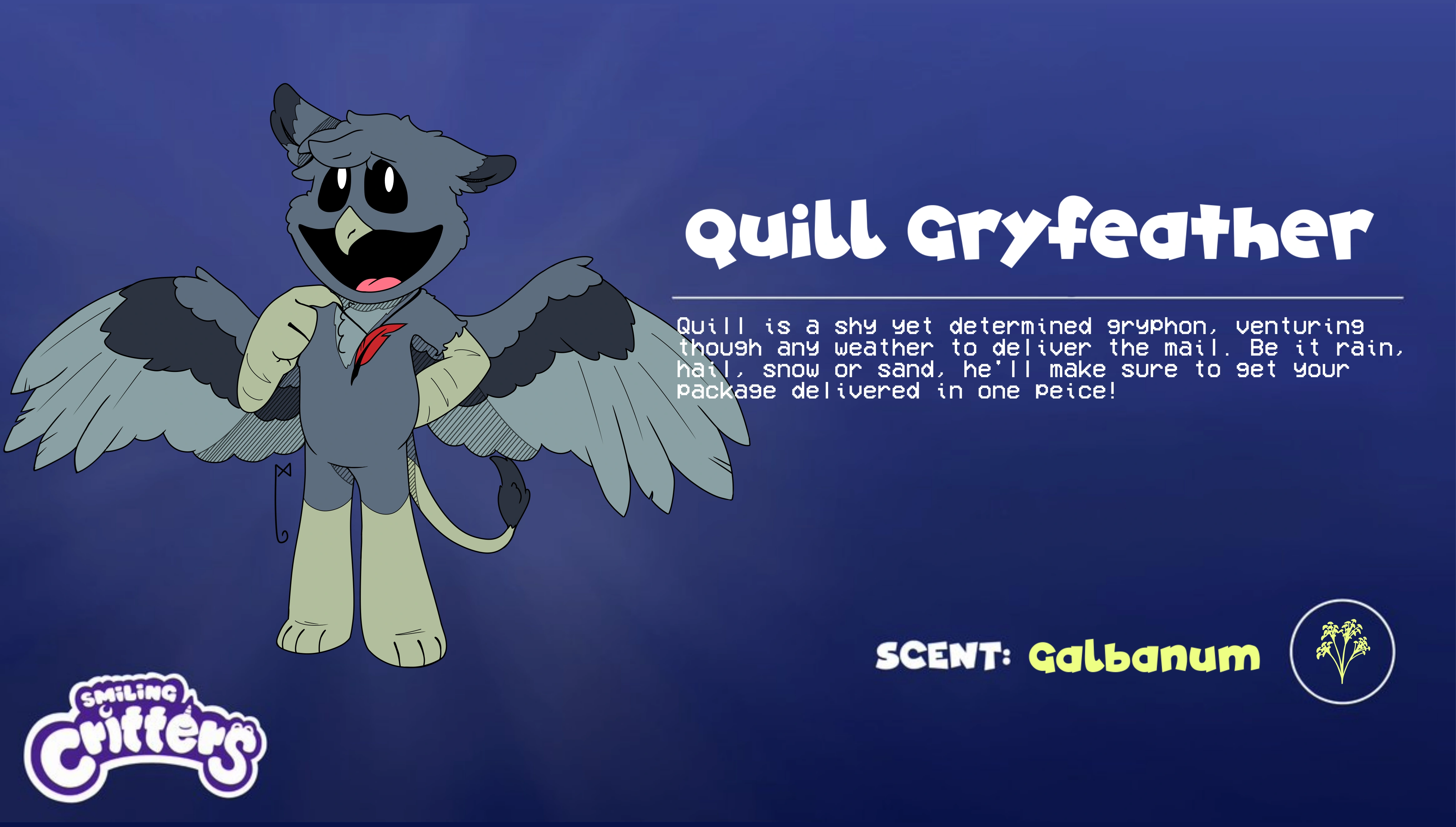 QUILL (new smiling critters oc) | Fandom