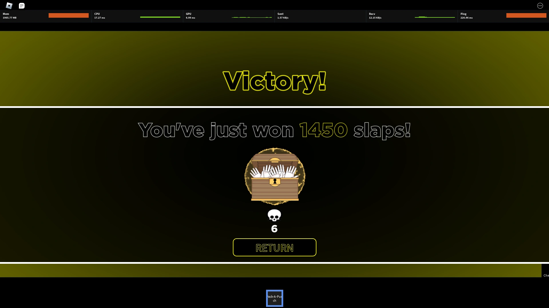 MY FIRST WIN OF SLAP ROYALE!!! | Fandom