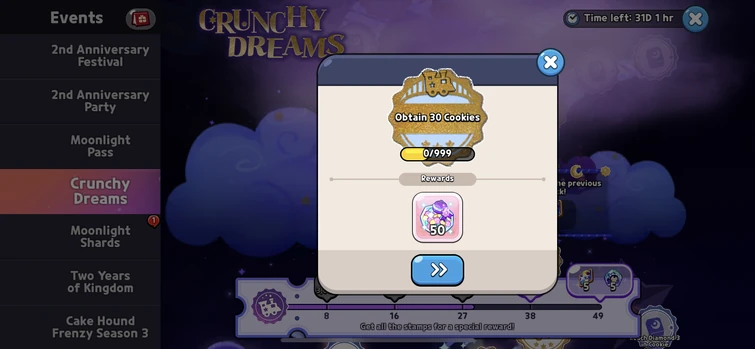 the crunchy dreams event being the crunchy dreams event | Fandom