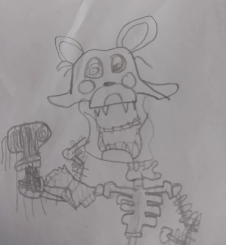 Tried to draw Mangle from memory, as accurately as possible | Fandom