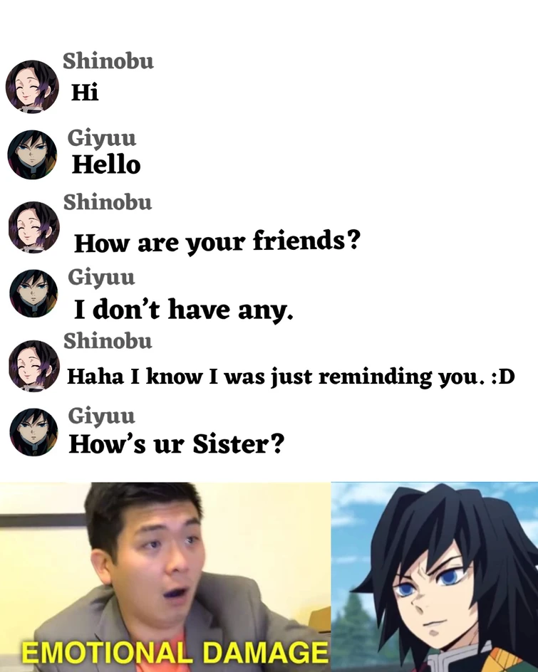 Y are Giyuu and shinobu memes so funny 😂 | Fandom